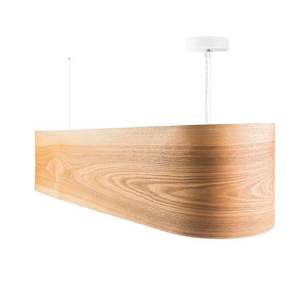 Wood Veneer Pendant Light - Etsy
