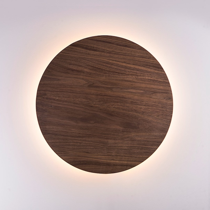 Walnut Wall Light - Etsy