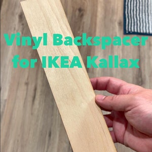 Pack of 4 Vinyl Collection Back Spacers for IKEA Kallax Shelves ...