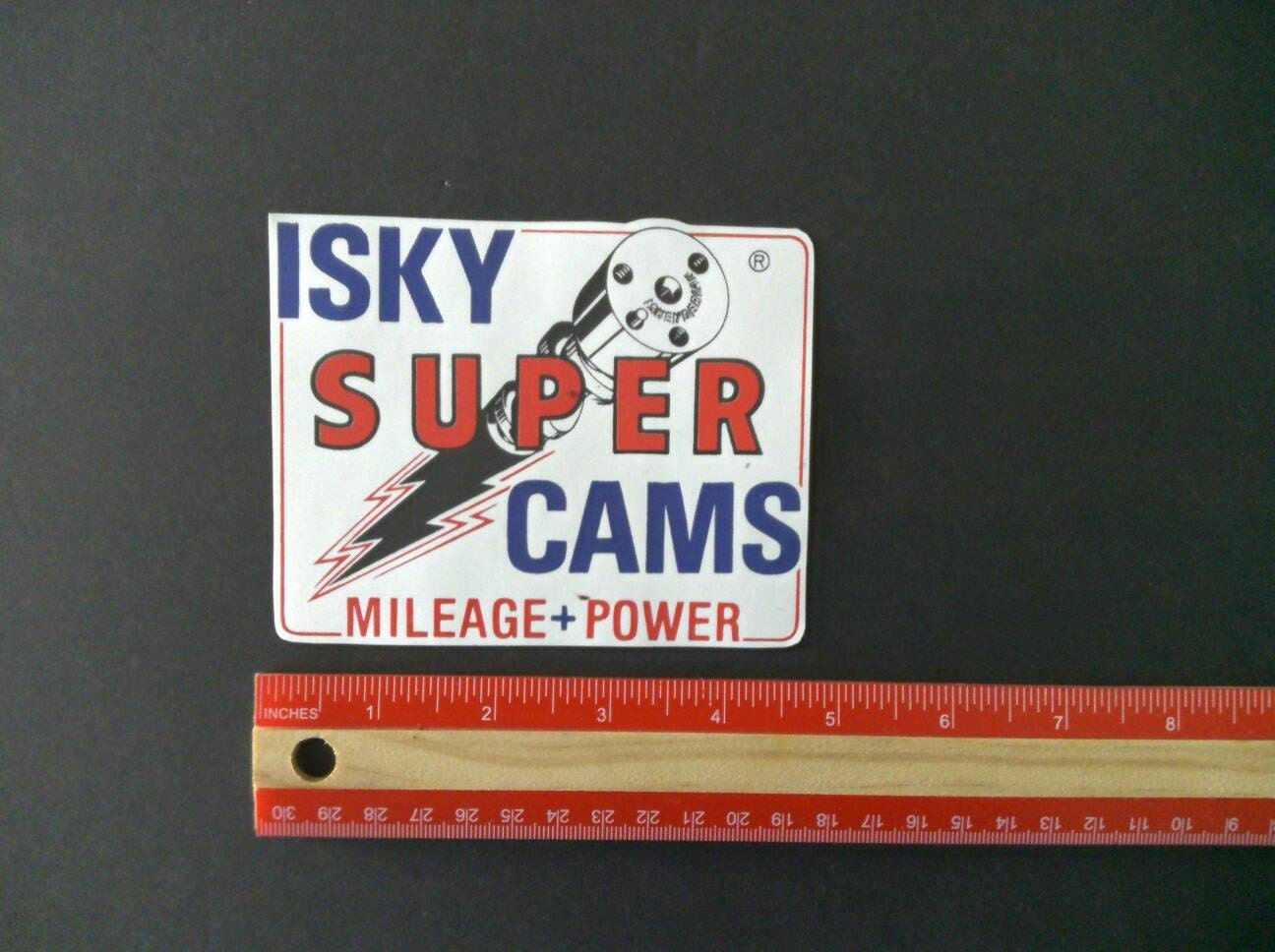 Isky Super Cams Vintage Style Racing Decal Sticker - Etsy