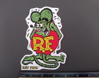Large Rat Fink Decals - Etsy