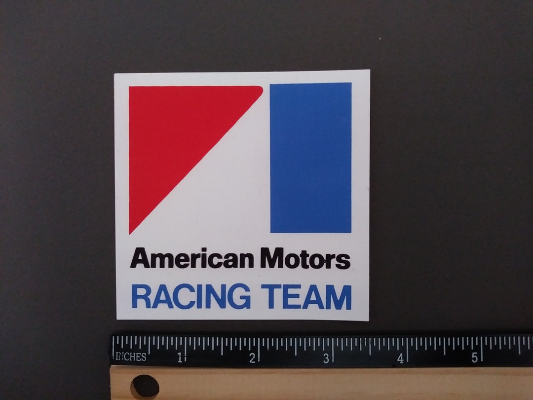 AMC American Motors Racing.... Vintage Style Racing Decal..sticker - Etsy