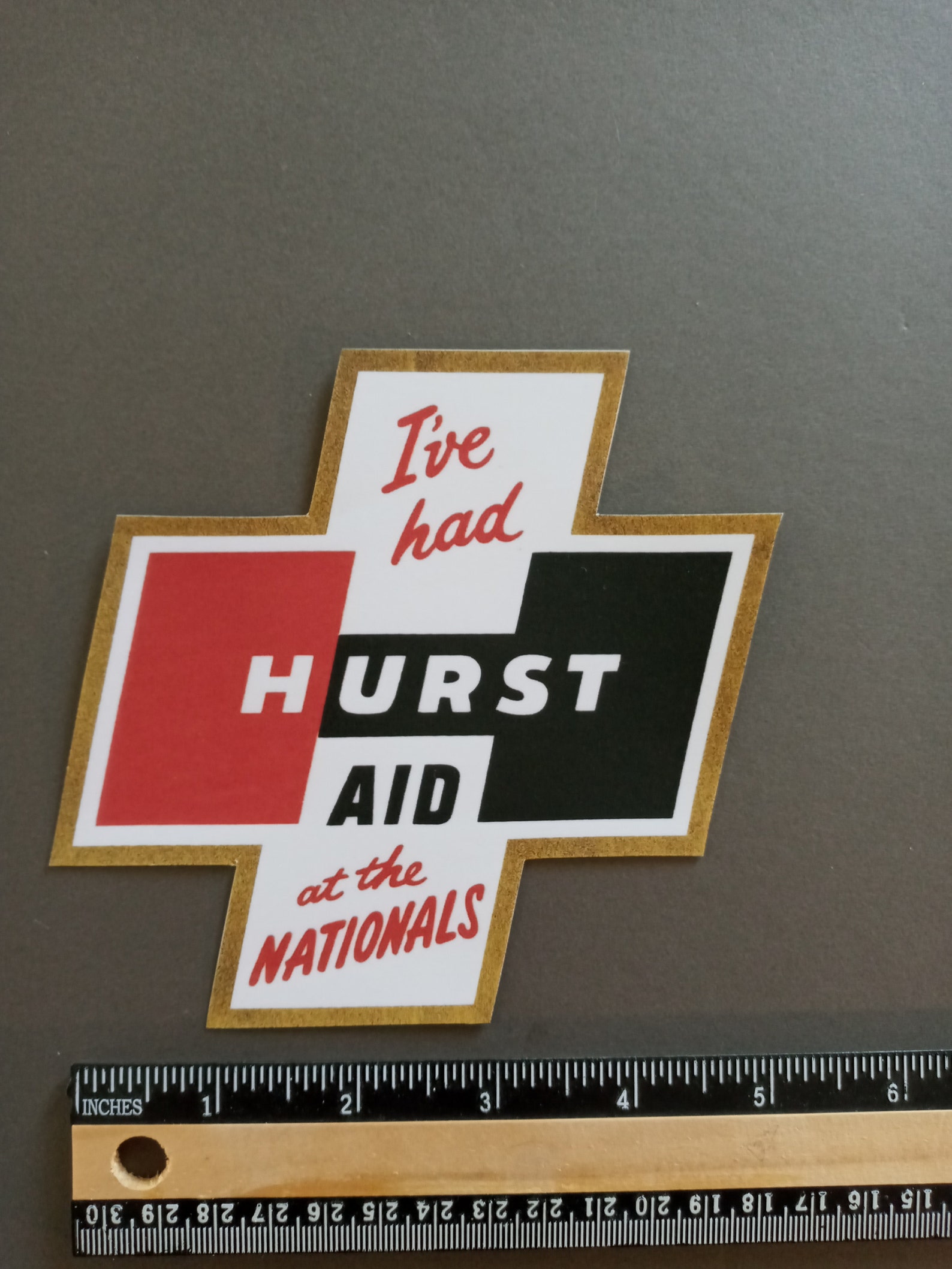 Hurst Shifter Vintage Racing Decal Sticker - Tool Box Sticker - Car ...