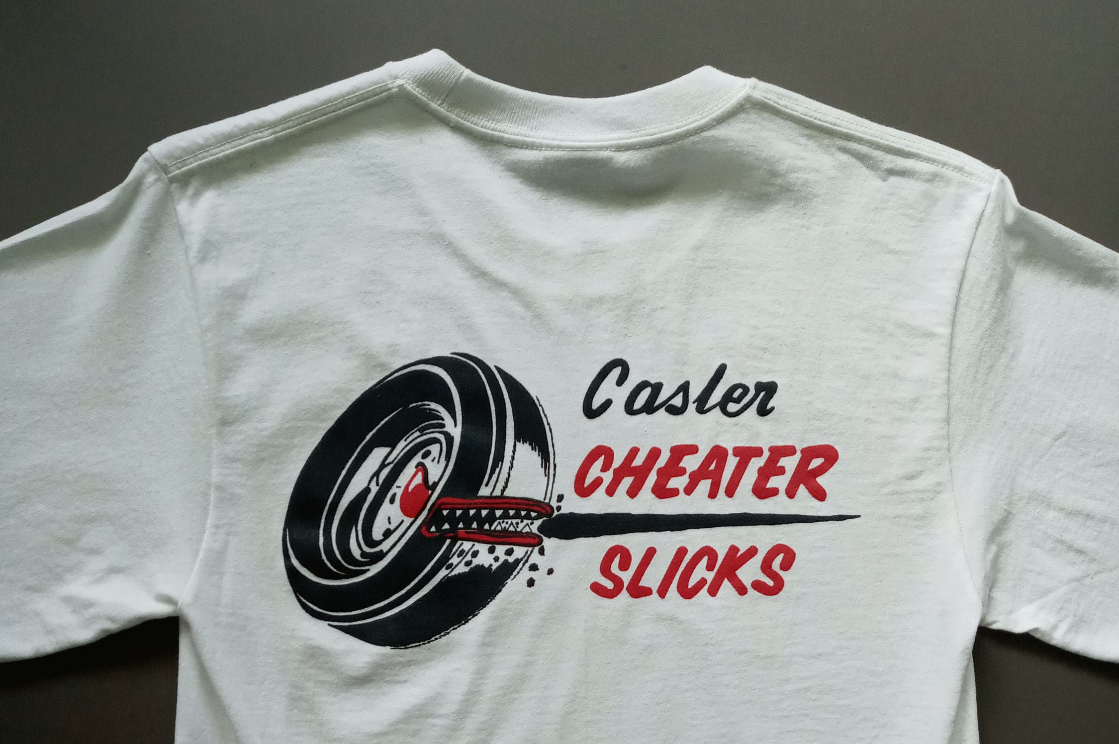 1968 Style Casler Cheater Slicks Drag Race Car Tee Shirt - Car Lover ...