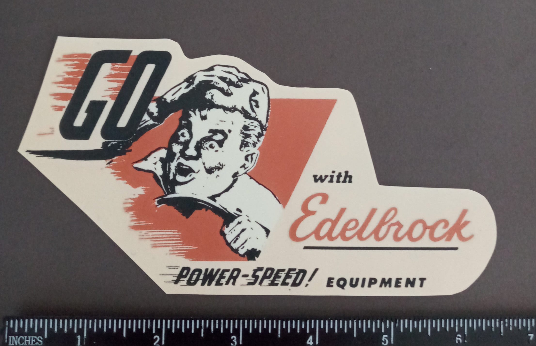 Vintage Edelbrock Logo