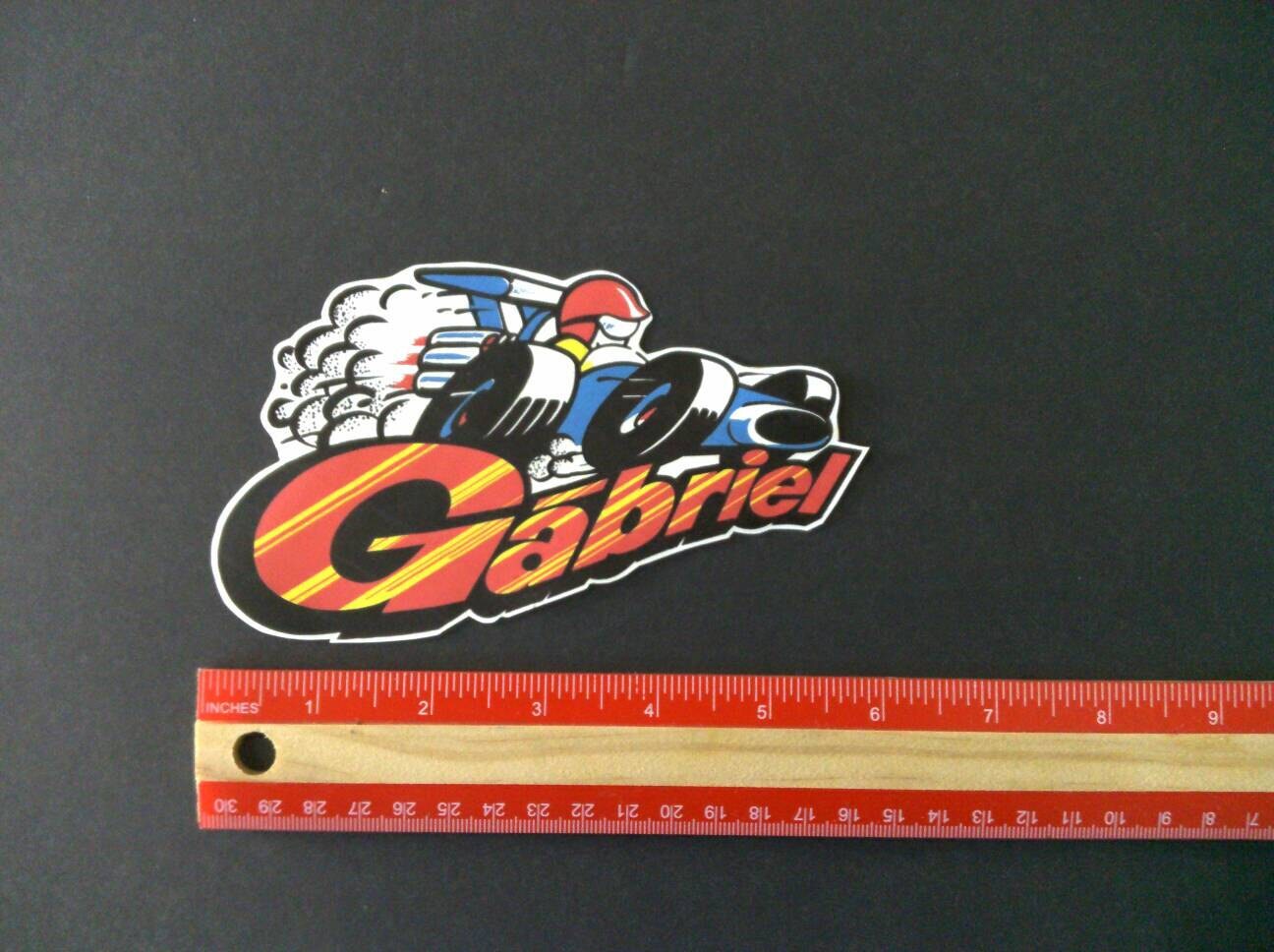 Gabriel Shocks Sponsor Decal