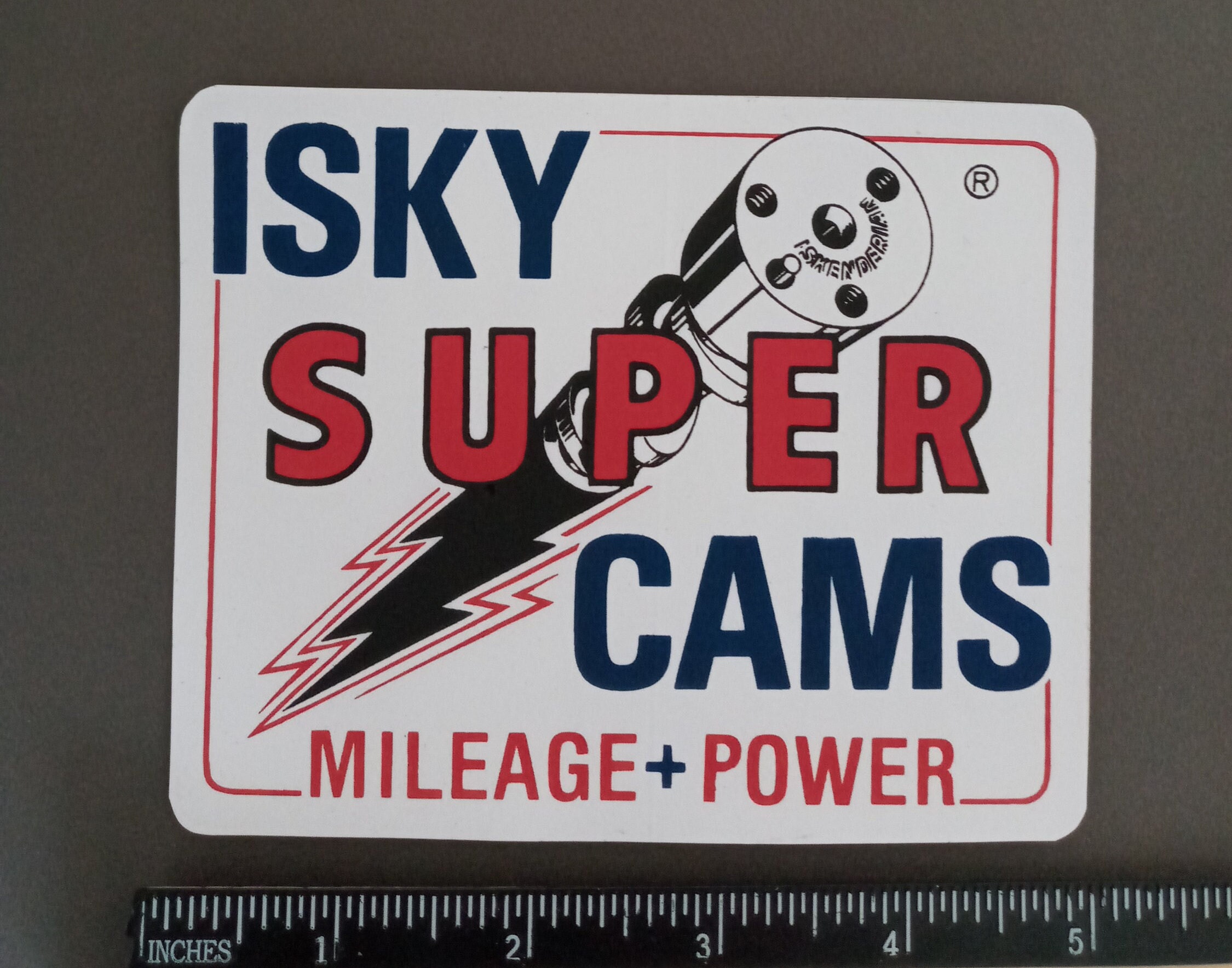 Isky Super Cams Vintage Style Racing Decal Sticker - Etsy