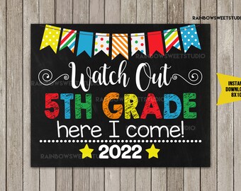 Watch Out Sign - Etsy