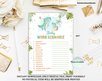 Dinosaur Baby Shower - Etsy