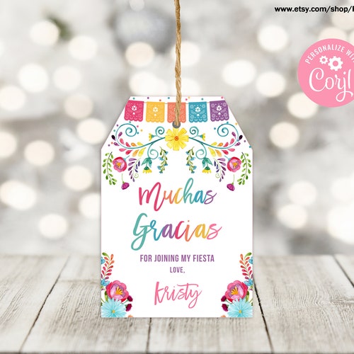 Piñata Party Tags. Fiesta Theme. Cinco De Mayo Party. Gift - Etsy