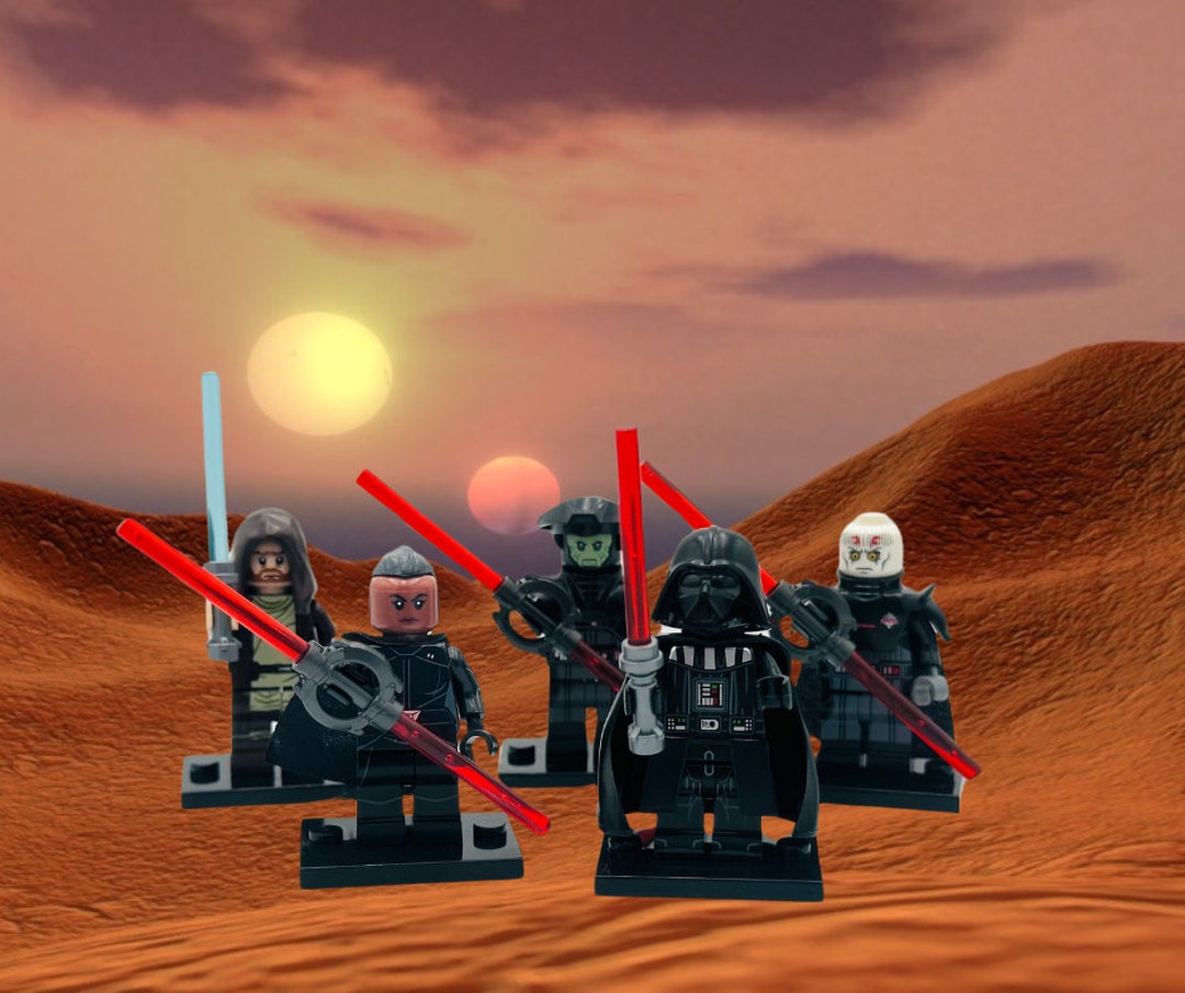 Custom Minifigures Obi-wan/grand Inquisitor/darth Vader/third Sister ...