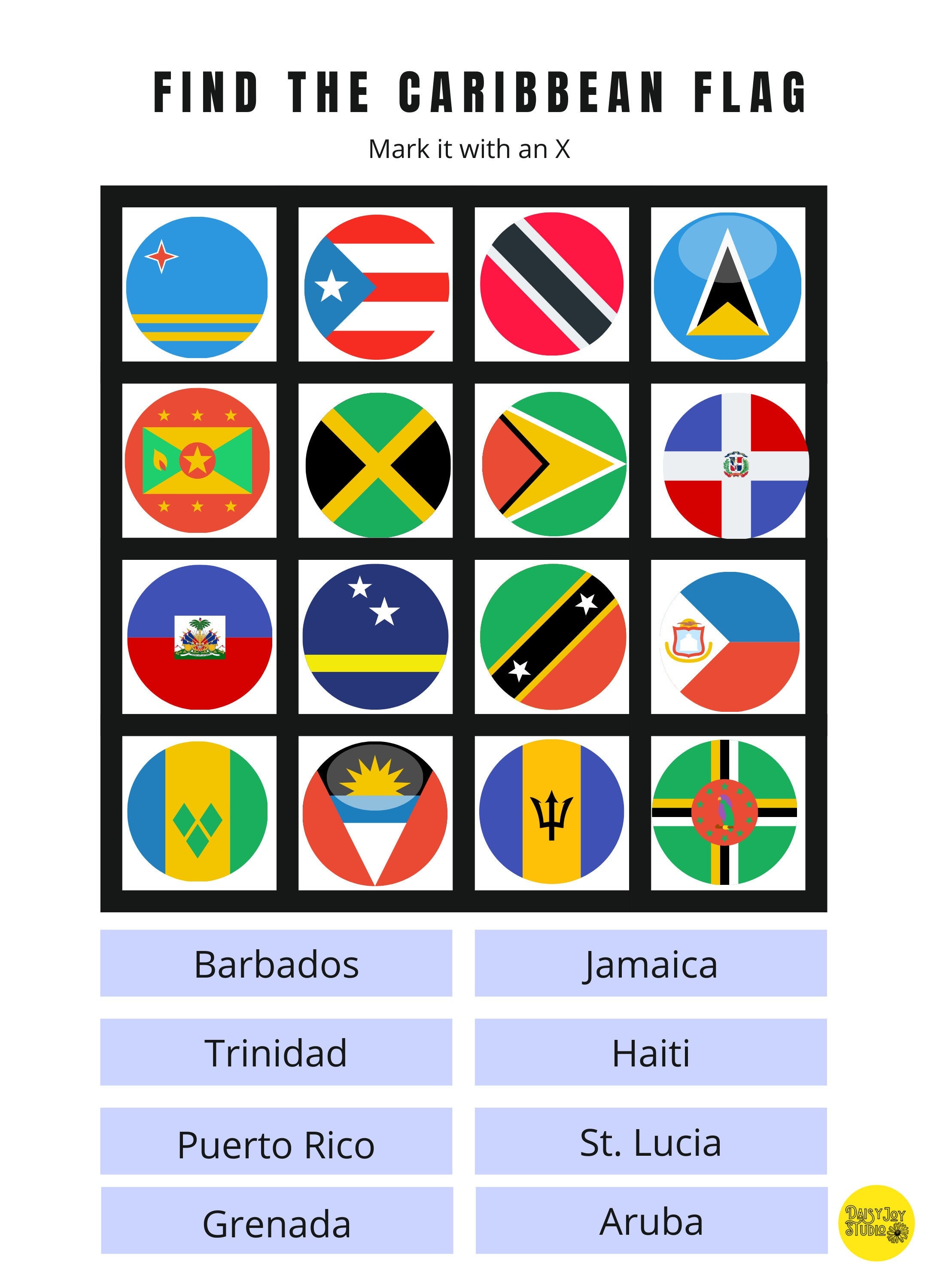 Caribbean Flags