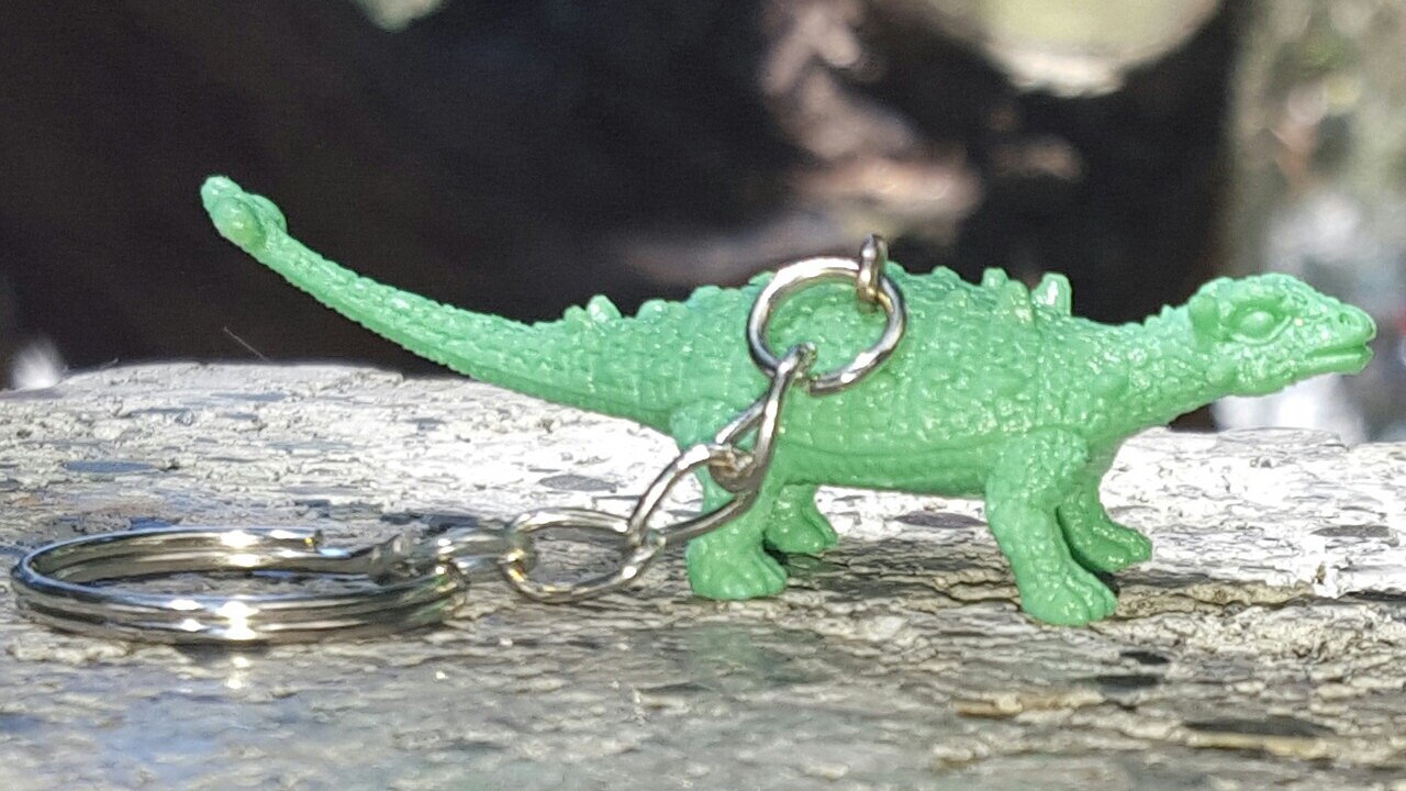 Keychain Dinosaur Free Shipping Great Stocking Stuffer - Etsy