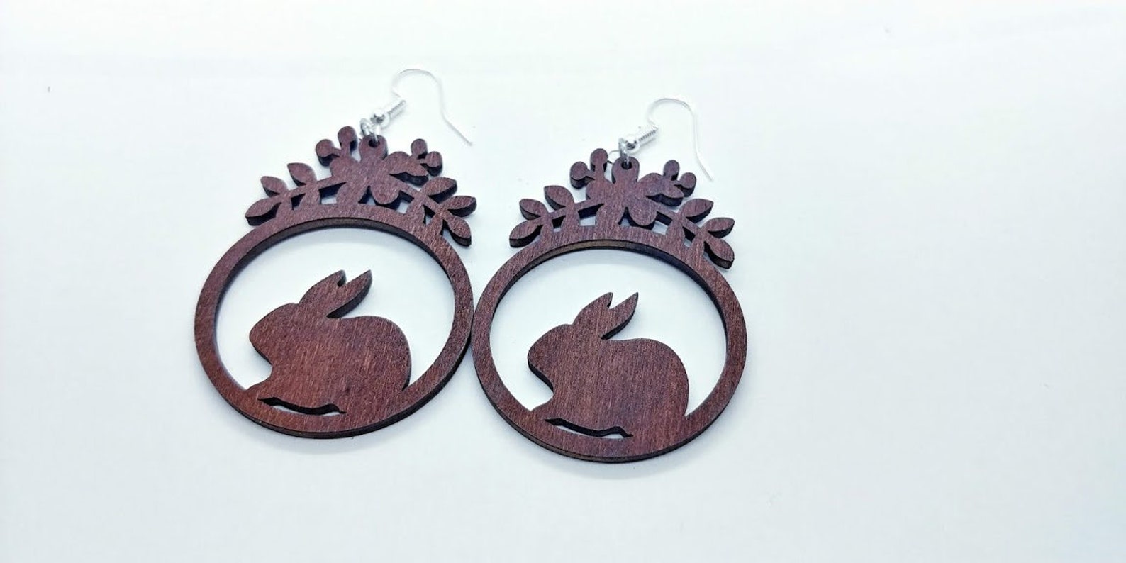 Laser Cut Rabbit Easter Bunny Woodland Creature Wooden - Etsy