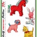 Stuffed Animals DOG Puppy CAT Kitten Rabbit Bunny Horse Pony Toy ...