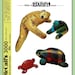 Animal BEAN Bag Pattern FROG TURTLE Mccall's 3000 Vtg 1971 10 X 15 and ...