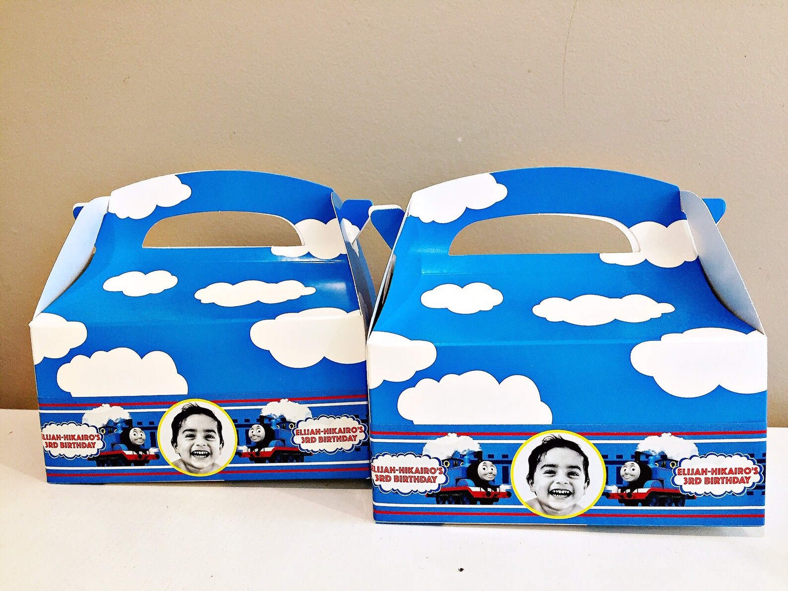 Thomas the Train Water Bottle Label - Etsy