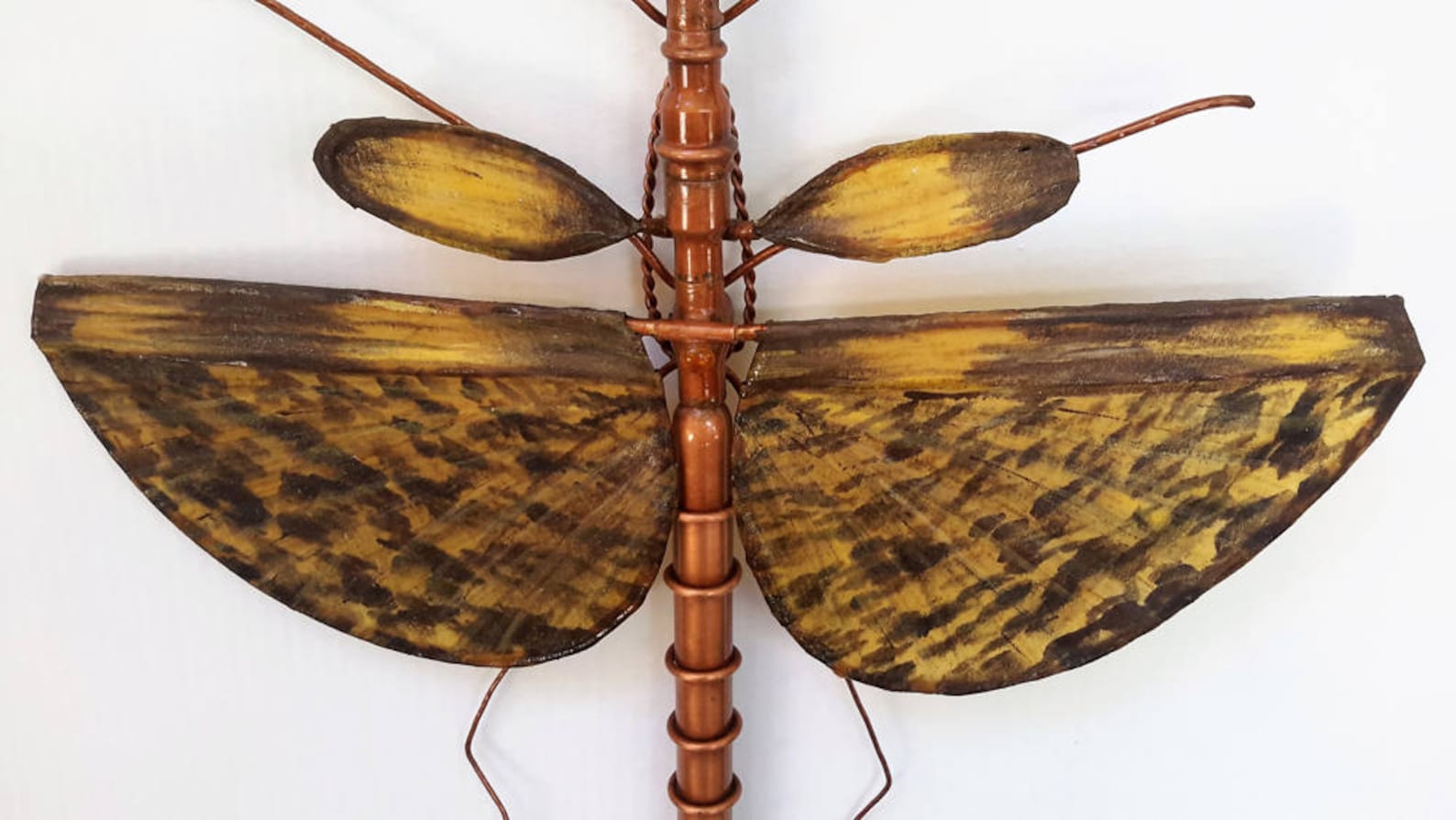 Garden Art Sculpture Stick Bug Insect Art Wall Hanging - Etsy