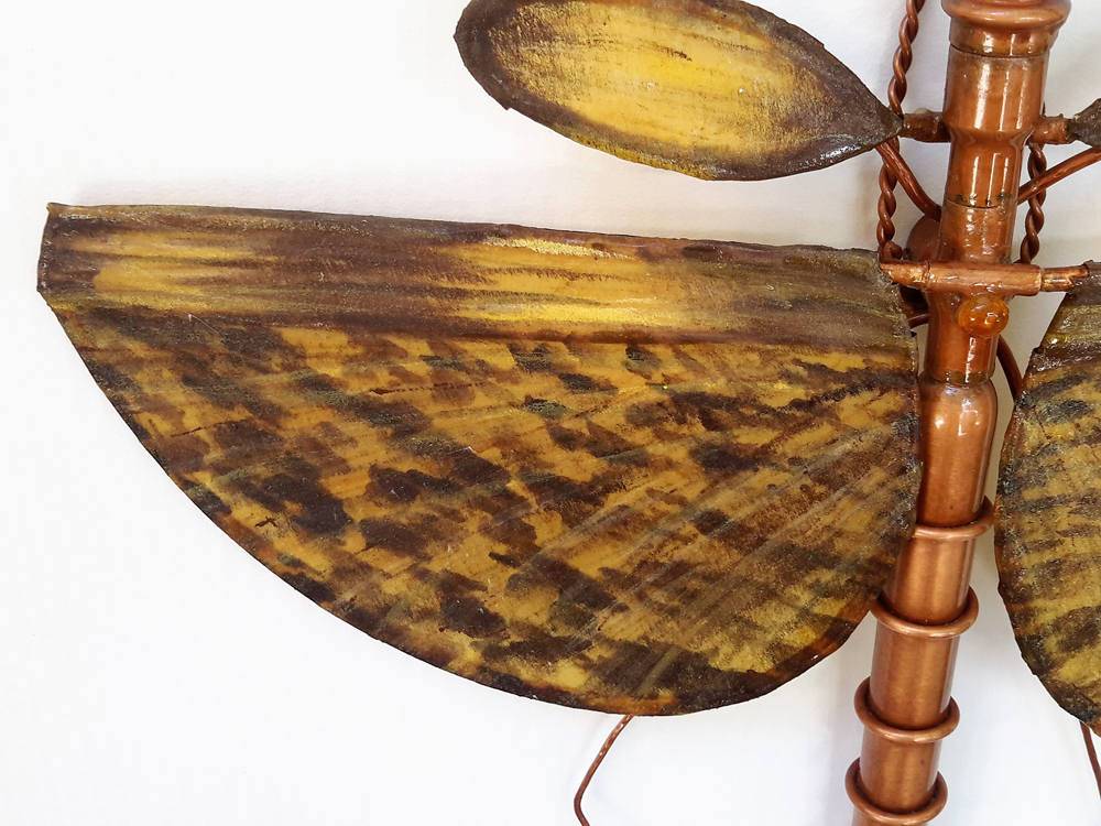 Garden Art Sculpture Stick Bug Insect Art Wall Hanging - Etsy