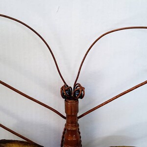 Garden Art Sculpture, Stick Bug, Insect Art, Wall Hanging, Phasma Gigas ...