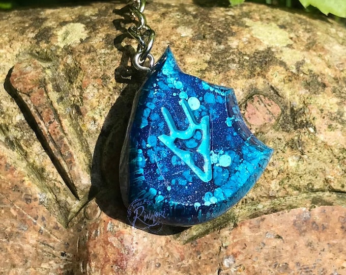 FFXIV Dragoon Job Stone Unique Handmade Warrior of Light Charm Video ...