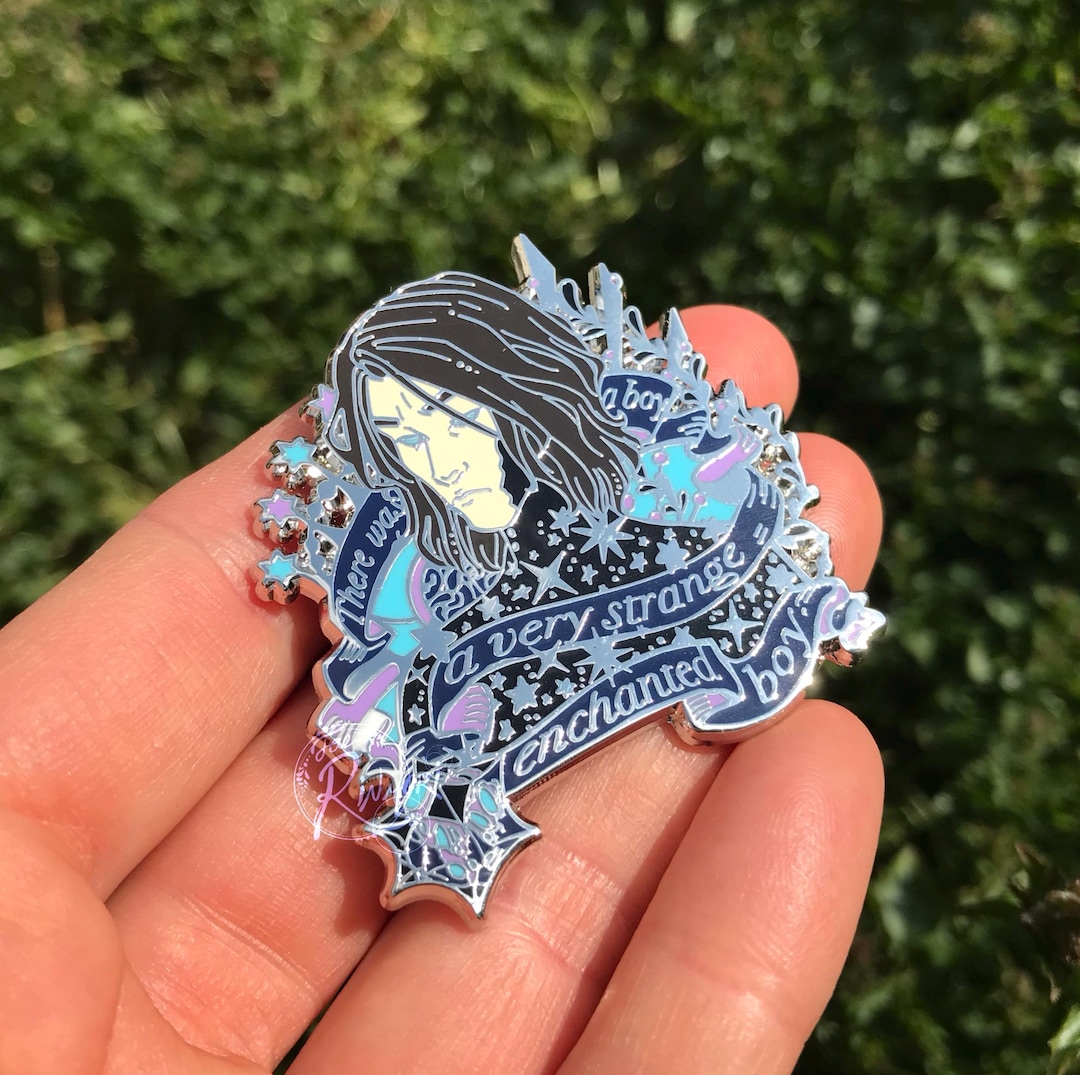 Viktor Character Inspired Enamel Pin, Strange Enchanted Boy Quote Pin ...