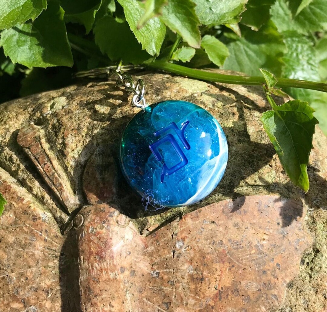 FFXIV Astrologian Job Stone Unique Resin Warrior of Light Handmade ...