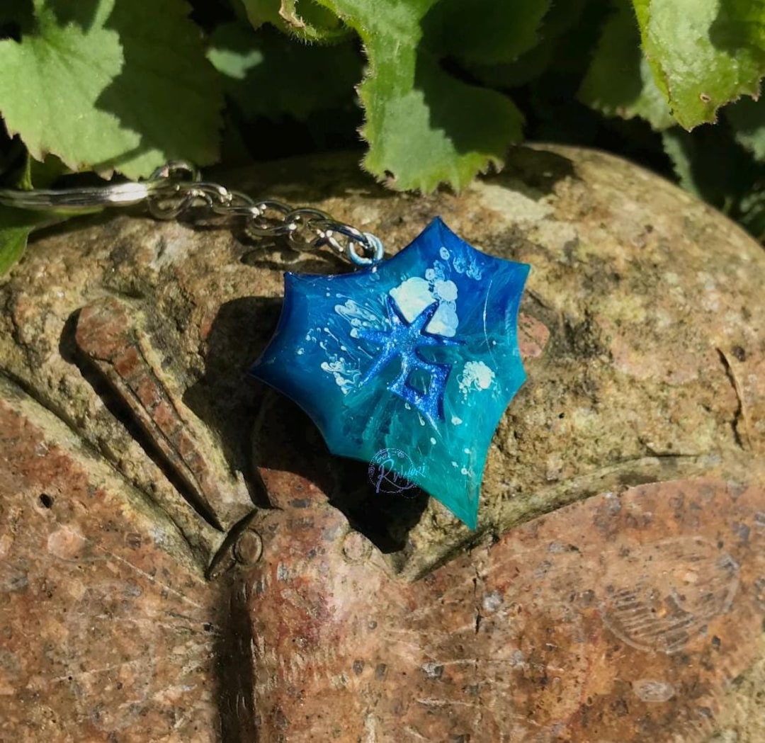 FFXIV Dark Knight Job Stone Unique Resin Warrior of Light Handmade ...