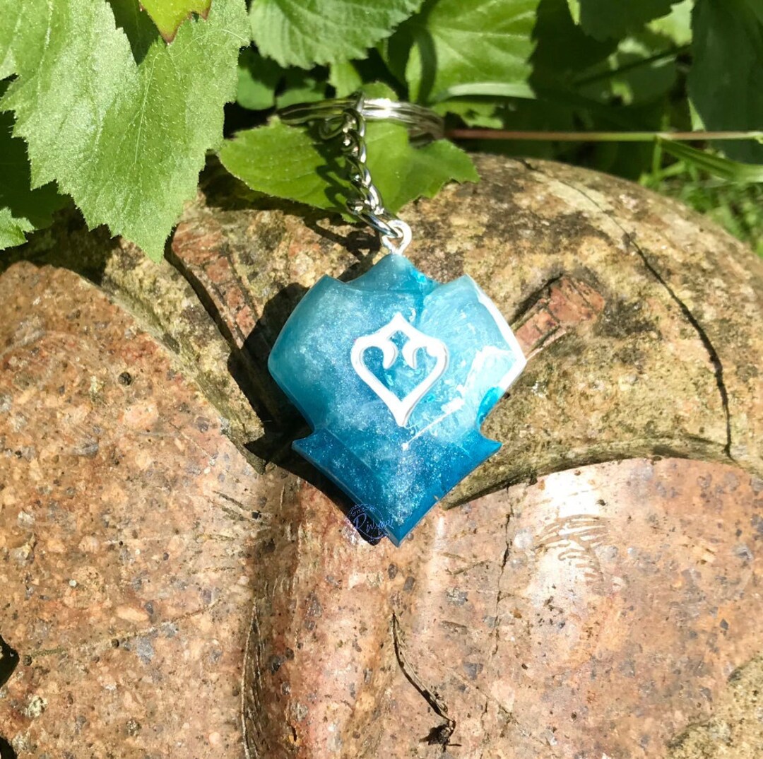 FFXIV Dancer Job Stone Keychain Handmade Resin Warrior of Light Gift ...