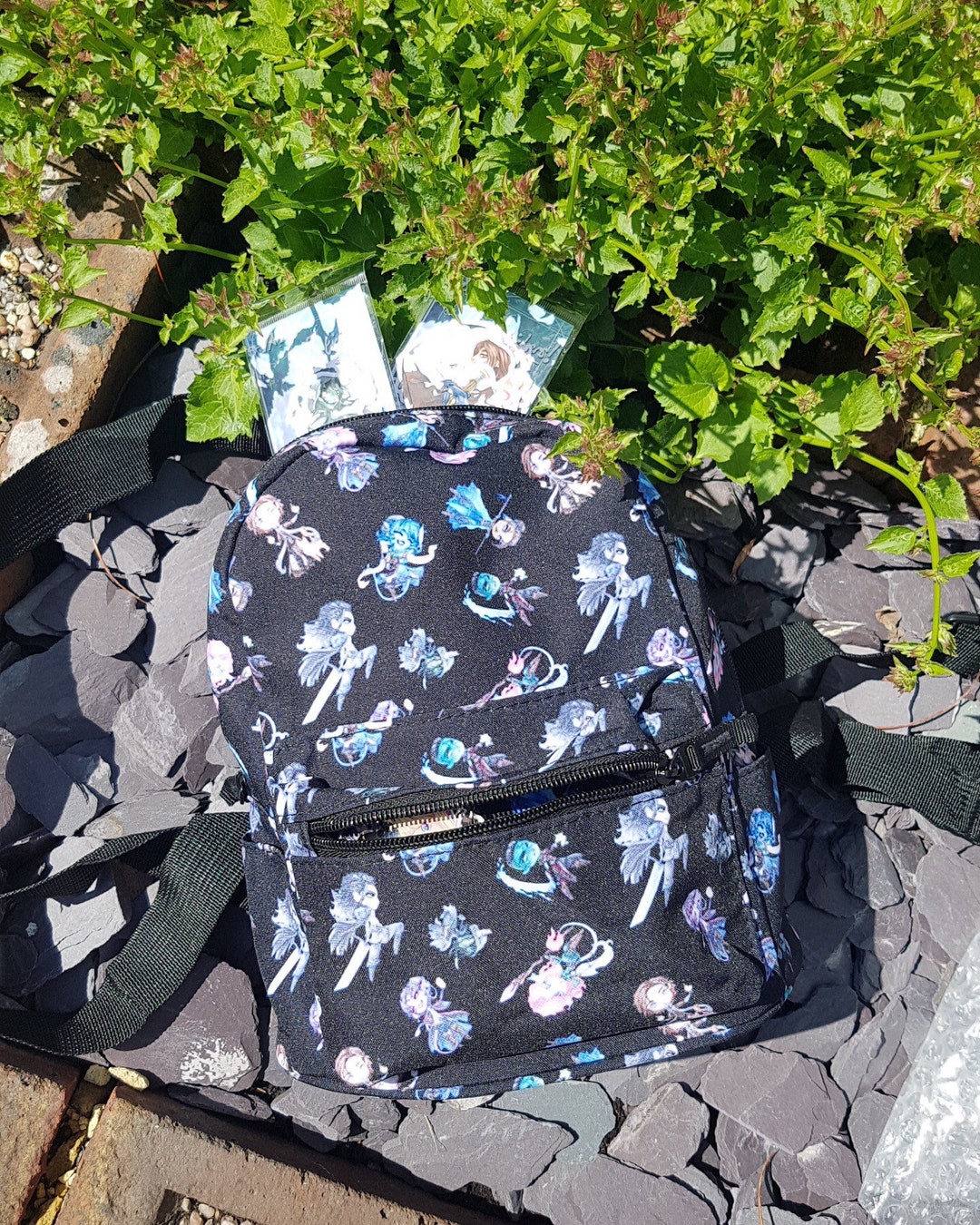 Critical Role Character Bag | D&D Chibi Pattern Rucksack | Mighty Nein ...