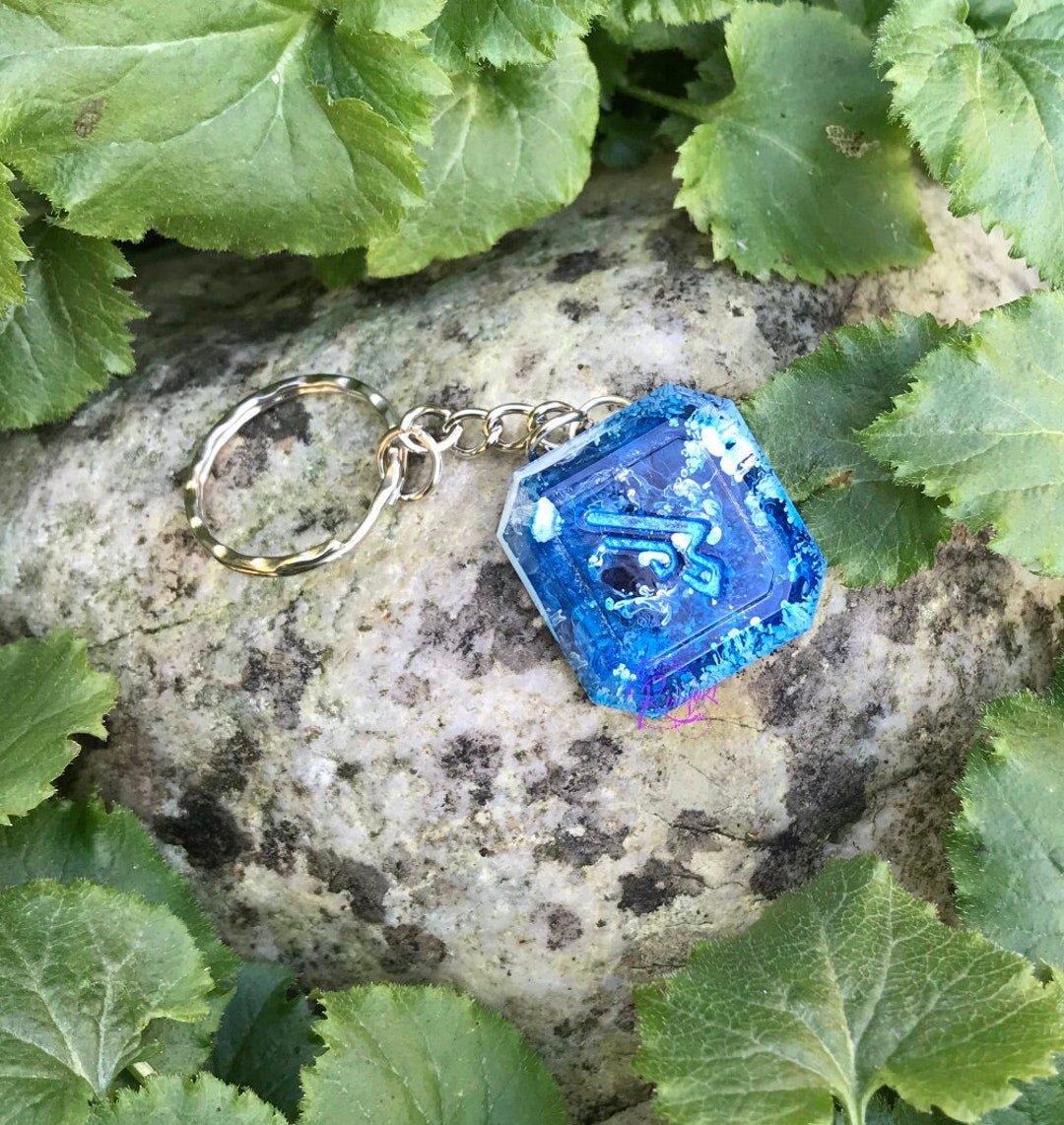 FFXIV Machinist Job Stone Unique Handmade Warrior of Light Charm Video ...