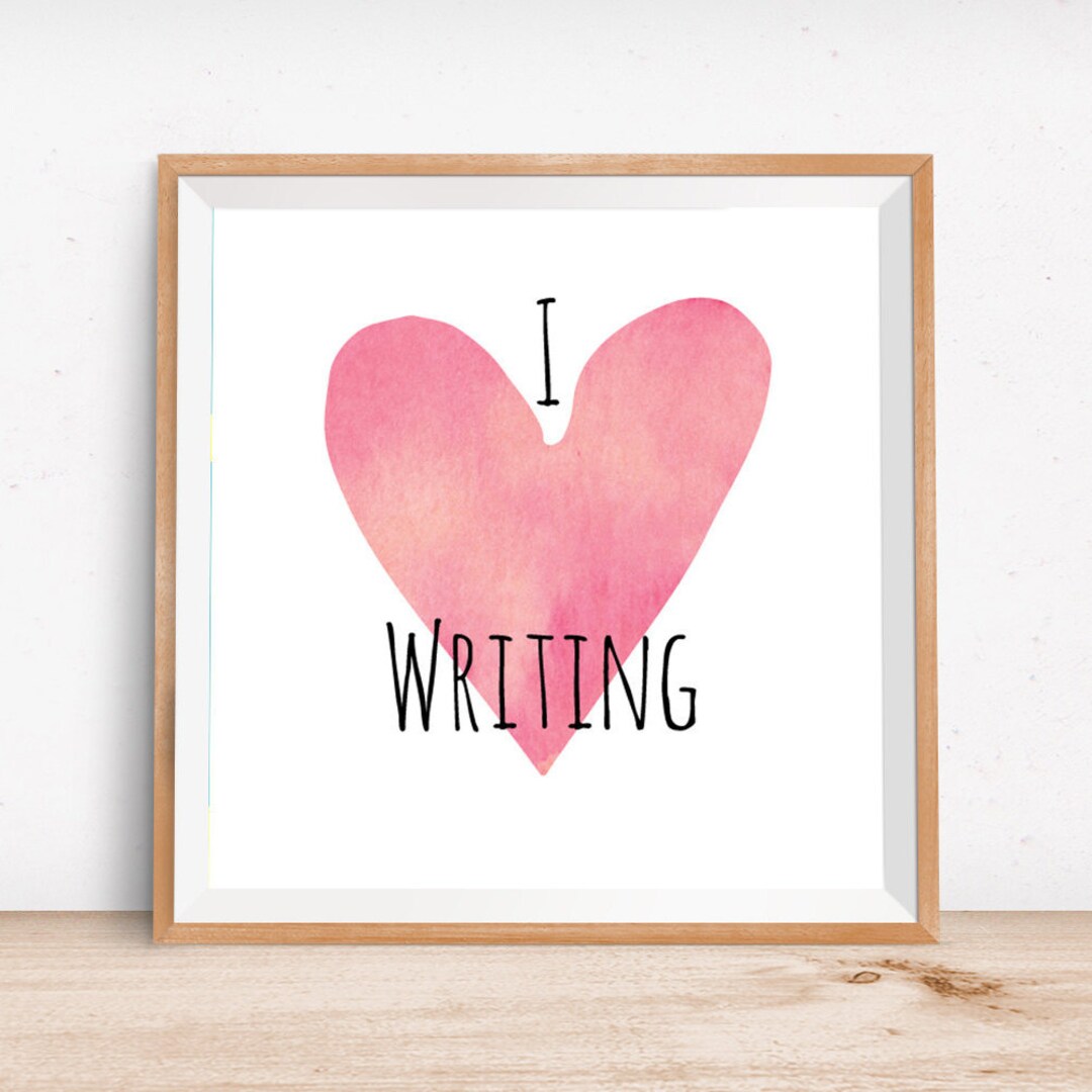 Gifts for Writers, Gifts for Authors, Writer Gift, Printable Wall Art ...