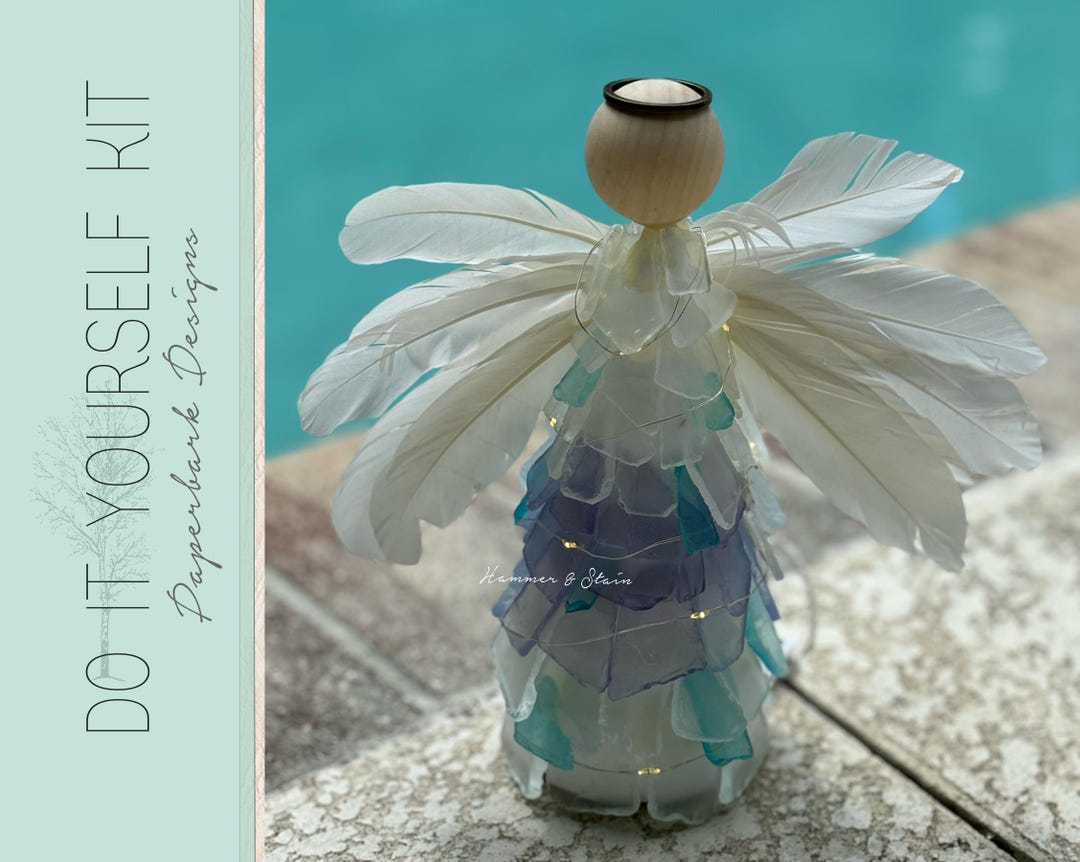 Angel Sea Glass Tree DIY Kit - Etsy