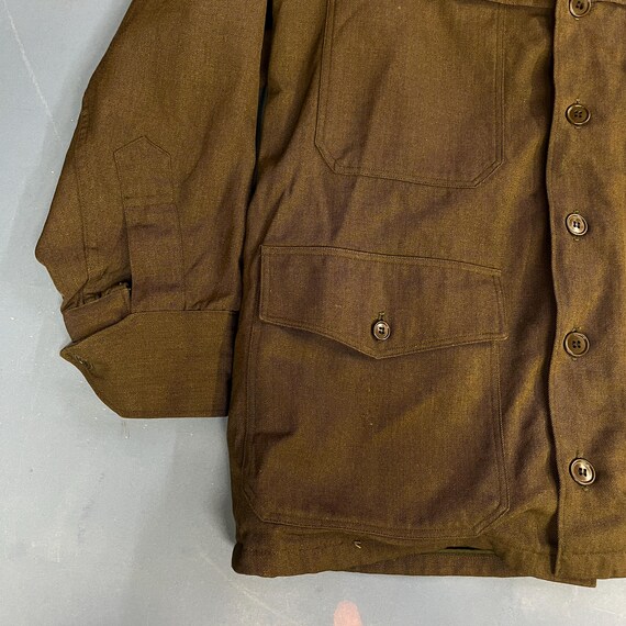 Vintage 1950s-60s // Sears Uniform Jacket // Army Gre… - Gem