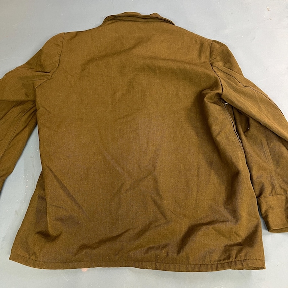 Vintage 1950s-60s // Sears Uniform Jacket // Army Gre… - Gem