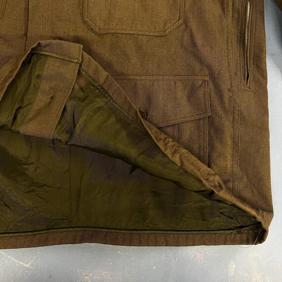 Vintage 1950s-60s // Sears Uniform Jacket // Army Gre… - Gem