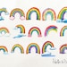 Rainbows Clipart Bundle, Digital Download Commerical Use Art, PNG Clip ...