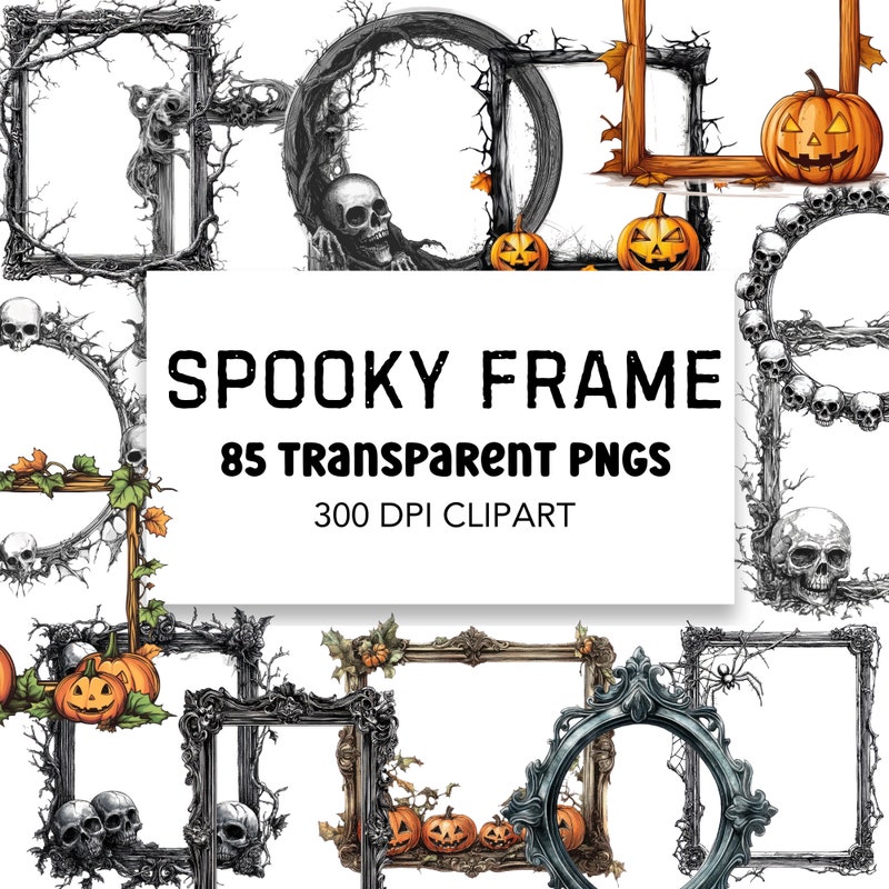 Halloween Frames - Etsy