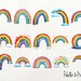 Rainbows Clipart Bundle, Digital Download Commerical Use Art, PNG Clip ...
