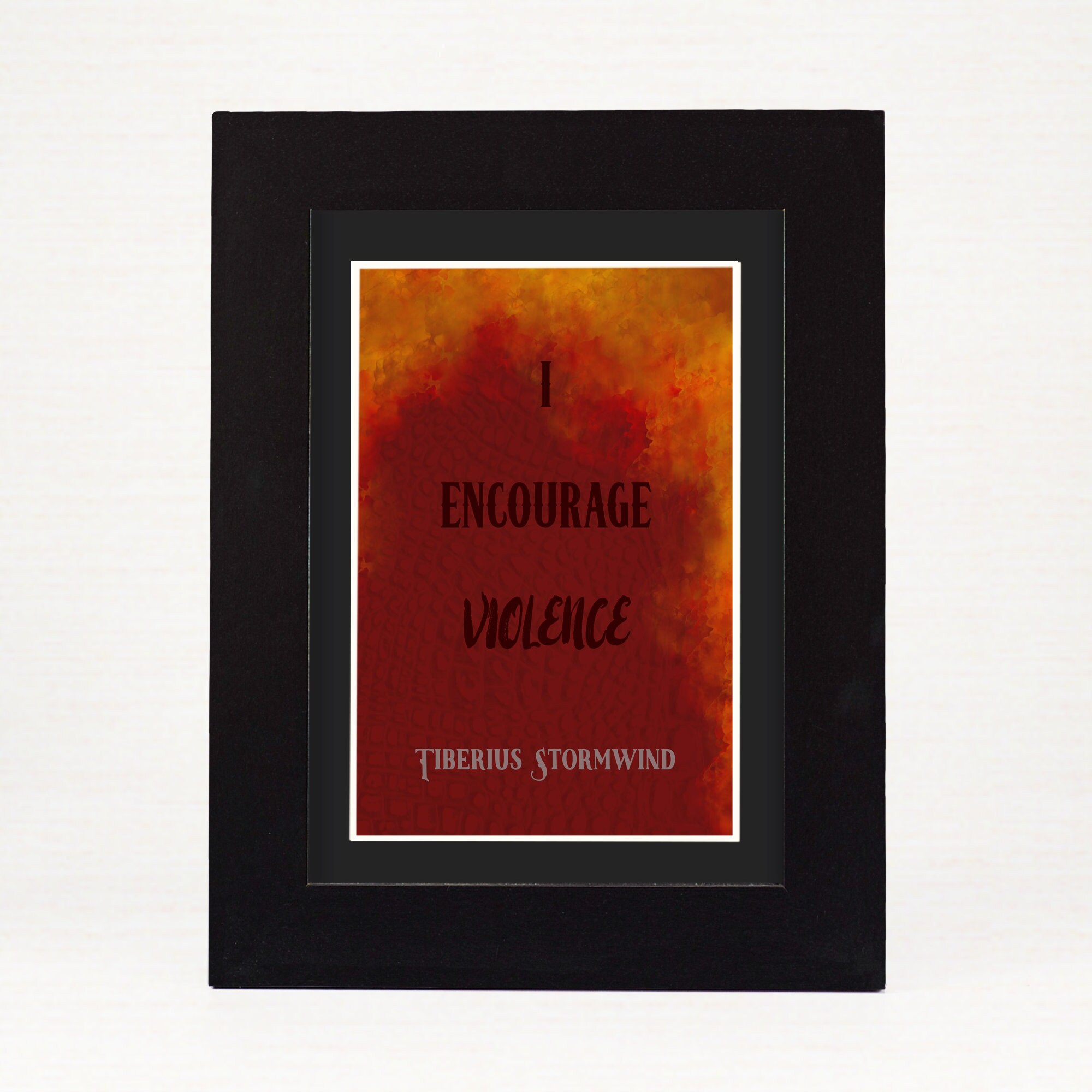 Critical Role Tiberius Violence Print digital Download - Etsy