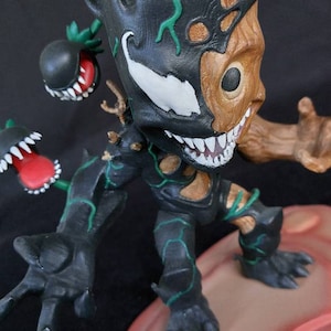 Baby Groot Venom Cute Figure / Groot Chibi / 3d Printed Baby - Etsy