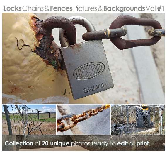 Locks Chains Fences