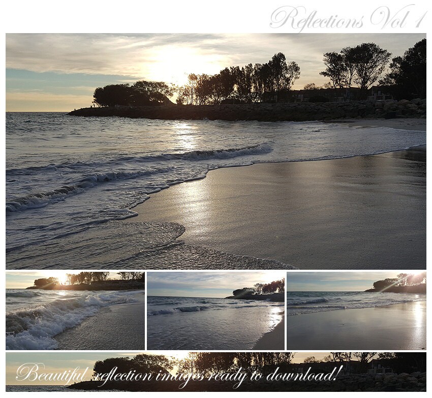 Reflections Vol 1 Digital Reflections Photographs Water Ways - Etsy