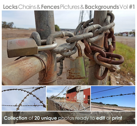 Locks Chains Fences