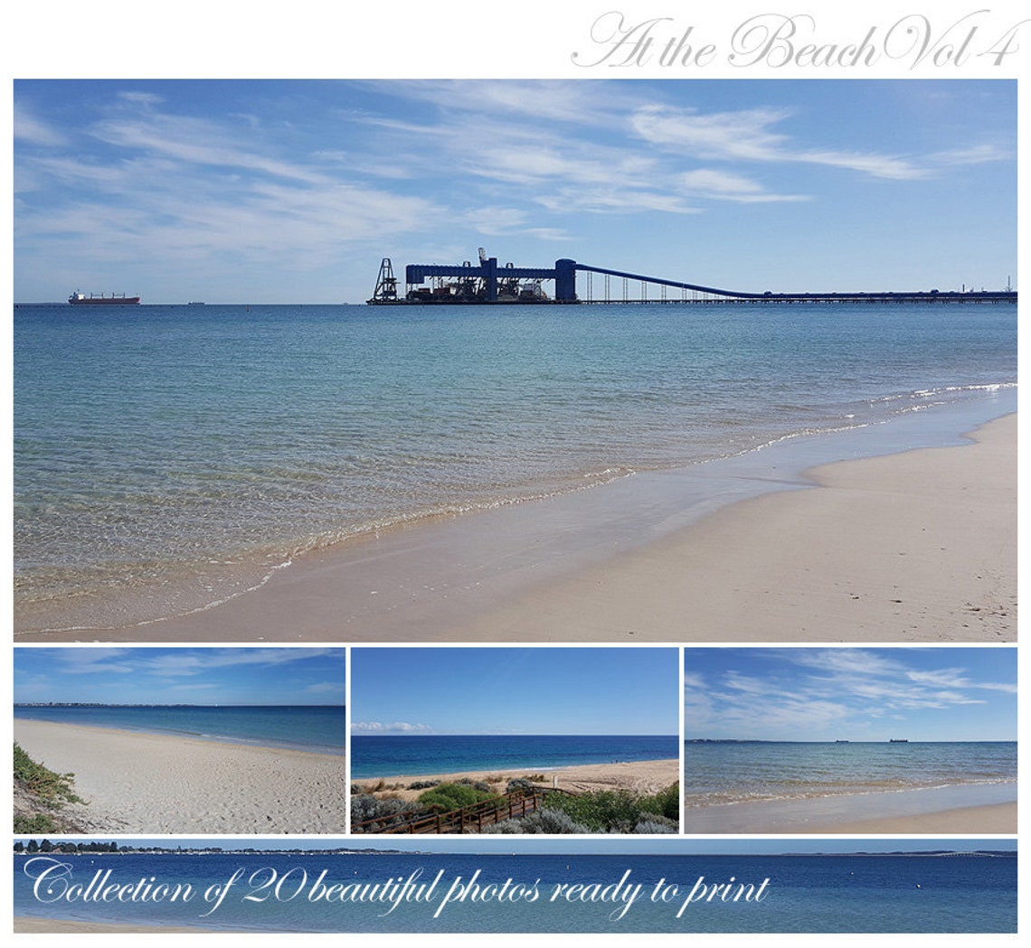 Beach Photos Vol 4 Digital Beach Landscape Photographs Beach | Etsy