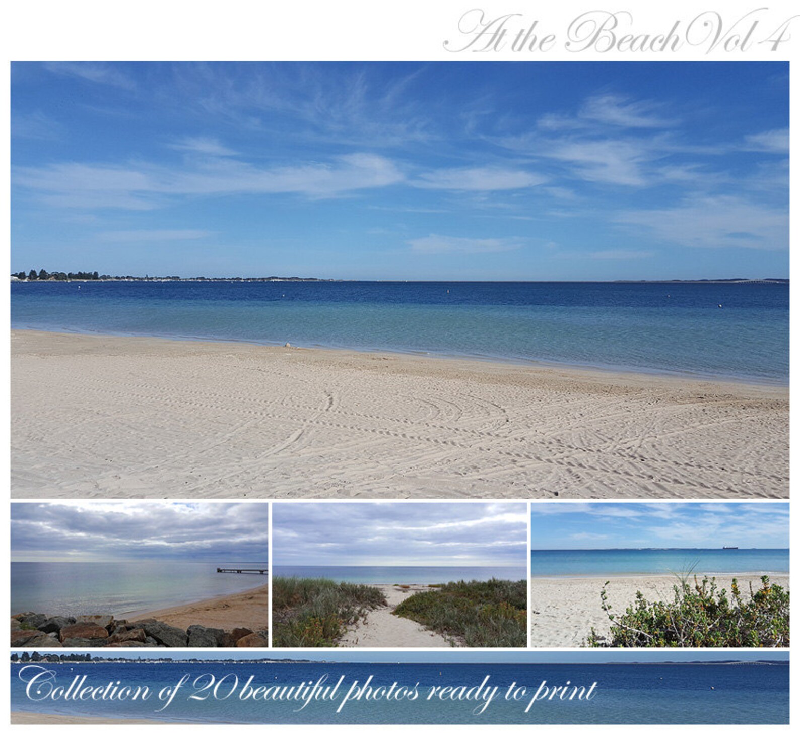 Beach Photos Vol 4 Digital Beach Landscape Photographs Beach - Etsy