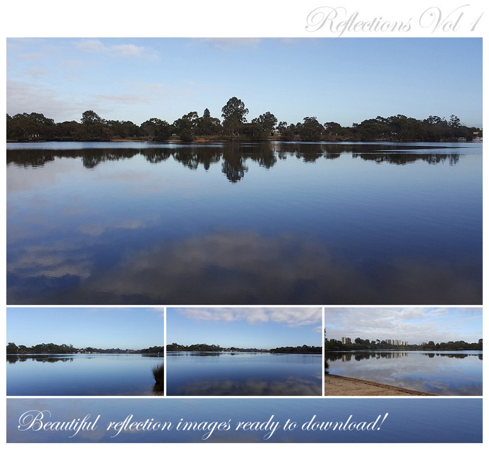 Reflections Vol 1, Digital Reflections Photographs, Water Ways Scenery ...