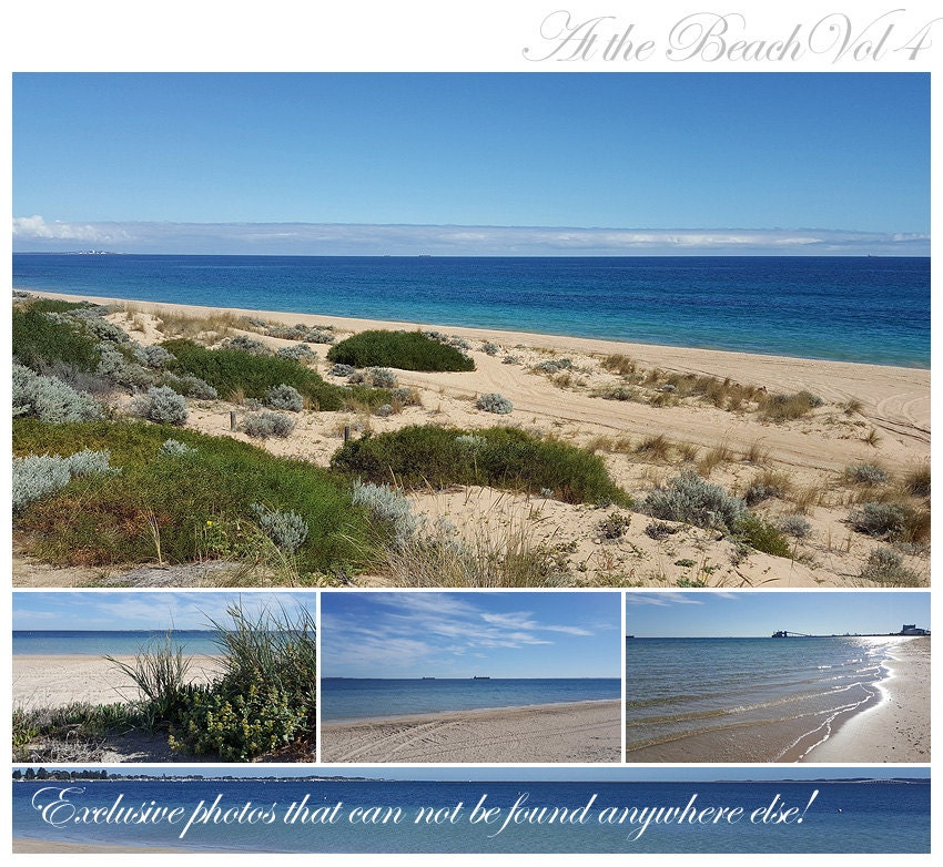 Beach Photos Vol 4 Digital Beach Landscape Photographs Beach | Etsy
