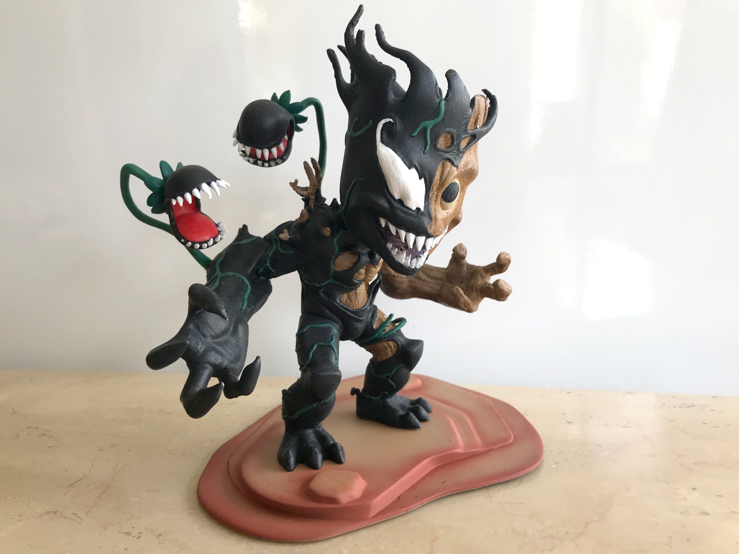 Baby Groot Venom Cute Figure / Groot Chibi / 3d Printed Baby - Etsy