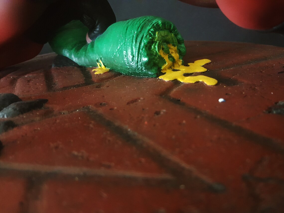 Hellboy Slays the Behemoth 3D Printed Diorama Dark Horse - Etsy